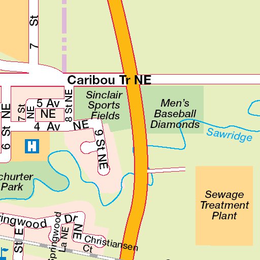 Slave Lake, AB Map by Mapmobility Corp. | Avenza Maps