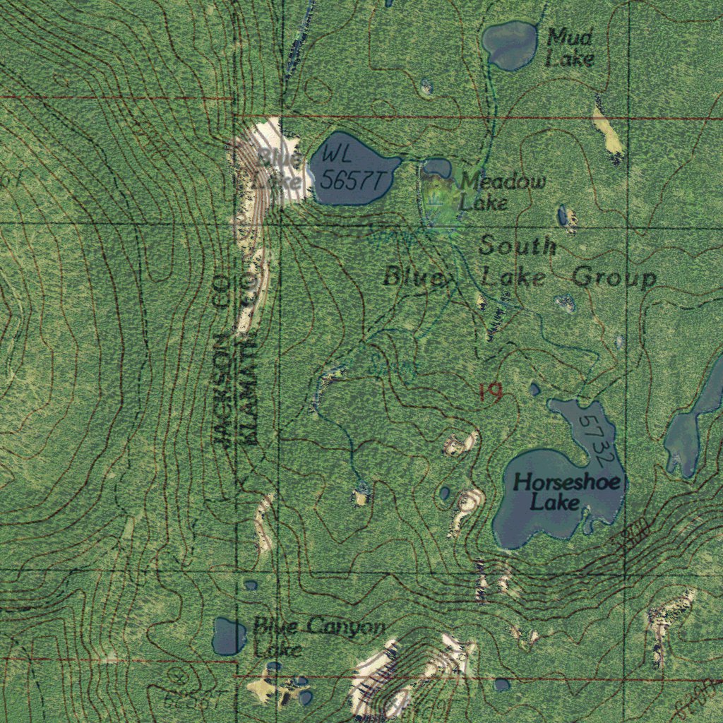 OR-RUSTLER PEAK: GeoChange 1981-2012 Map by Western Michigan University ...