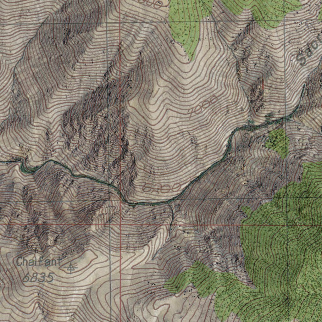 CA-Chalfant Valley: GeoChange 1984-2012 Map by Western Michigan ...