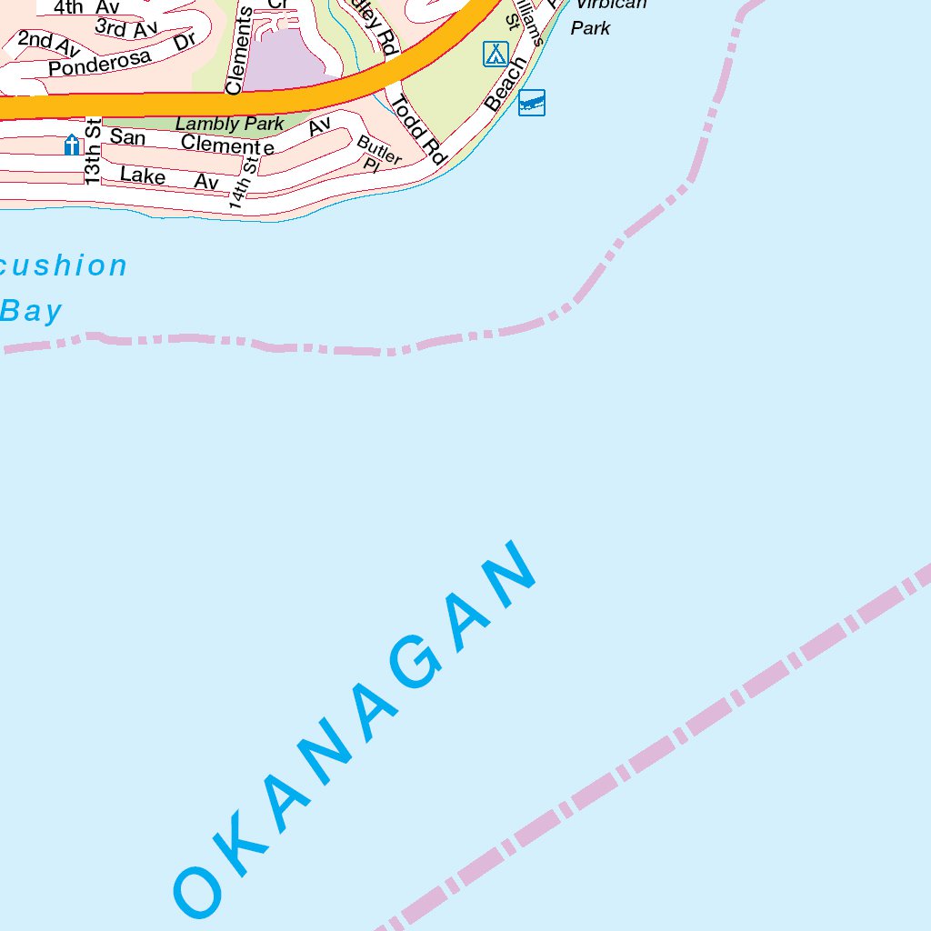 Peachland, BC Map by Mapmobility Corp. | Avenza Maps