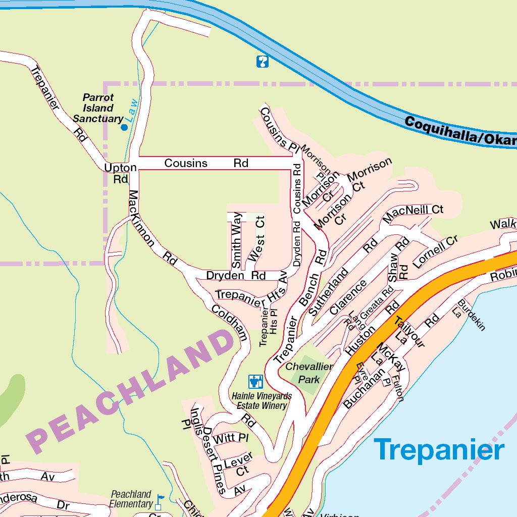 Peachland, BC Map by Mapmobility Corp. | Avenza Maps