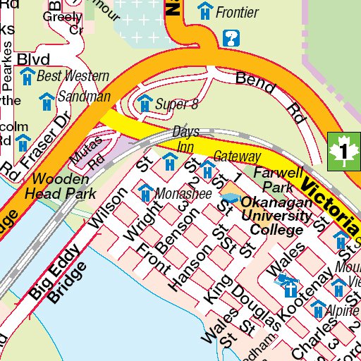 Revelstoke, BC Map by Mapmobility Corp. | Avenza Maps