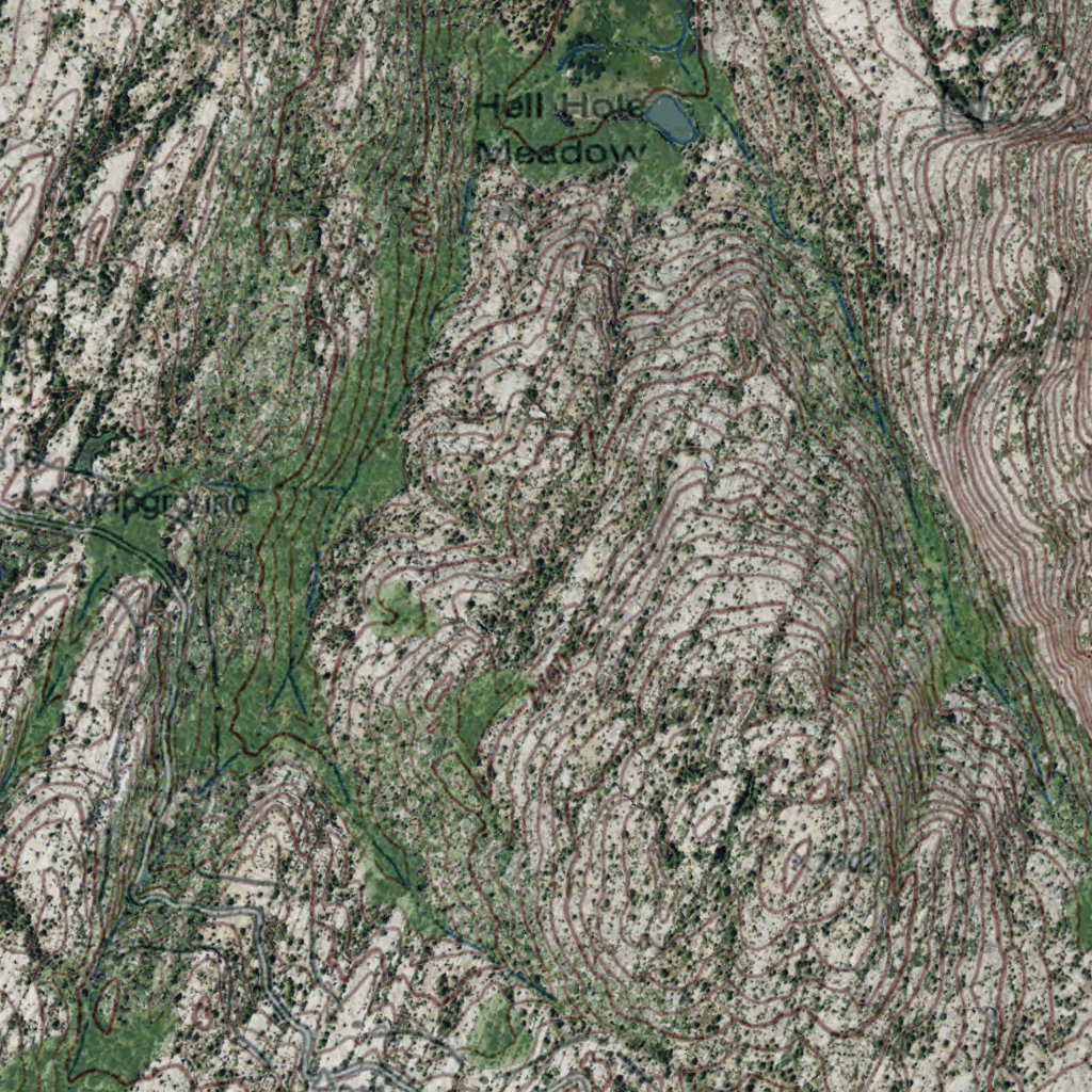 CA-Florence Lake: GeoChange 1976-2012 Map by Western Michigan ...