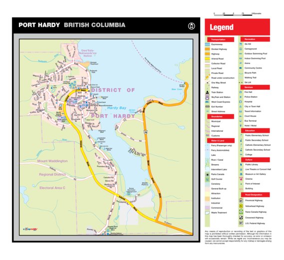 Port Hardy, BC Map by Mapmobility Corp. | Avenza Maps