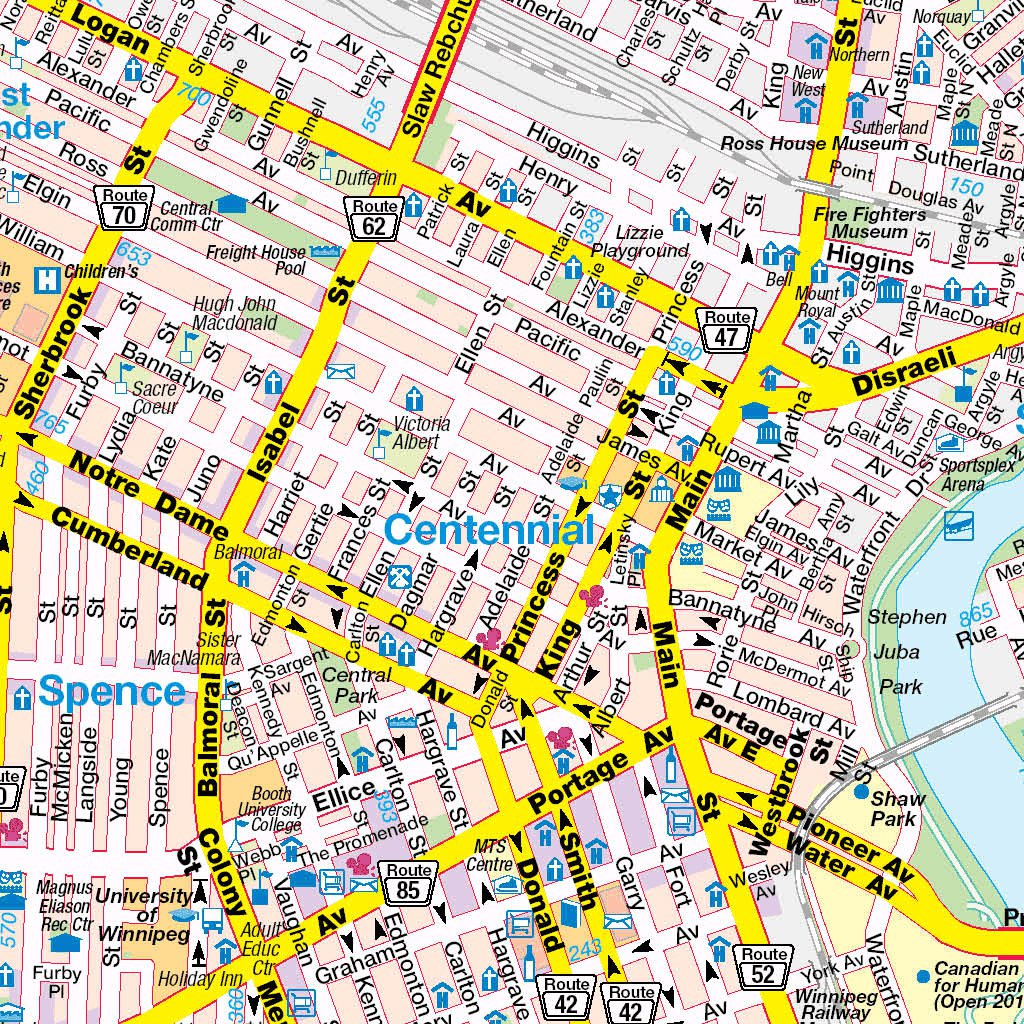 Winnipeg, MB Map by Mapmobility Corp. | Avenza Maps