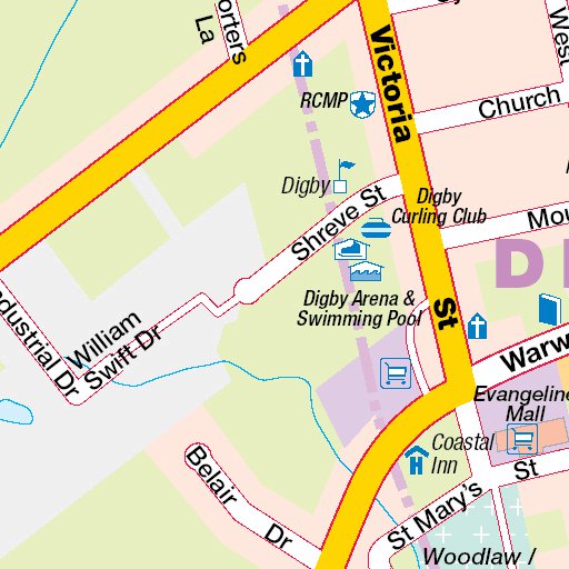 Digby, NS Map by Mapmobility Corp. | Avenza Maps