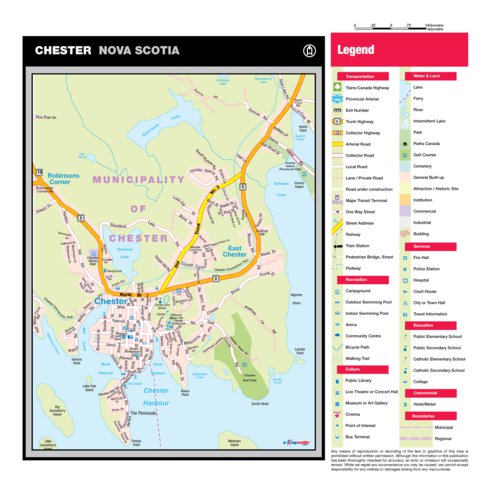 Chester, NS Map by Mapmobility Corp. | Avenza Maps