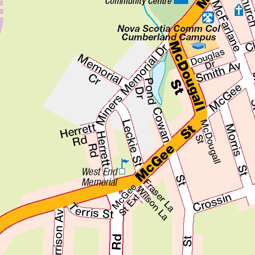 Springhill, NS Map by Mapmobility Corp. | Avenza Maps