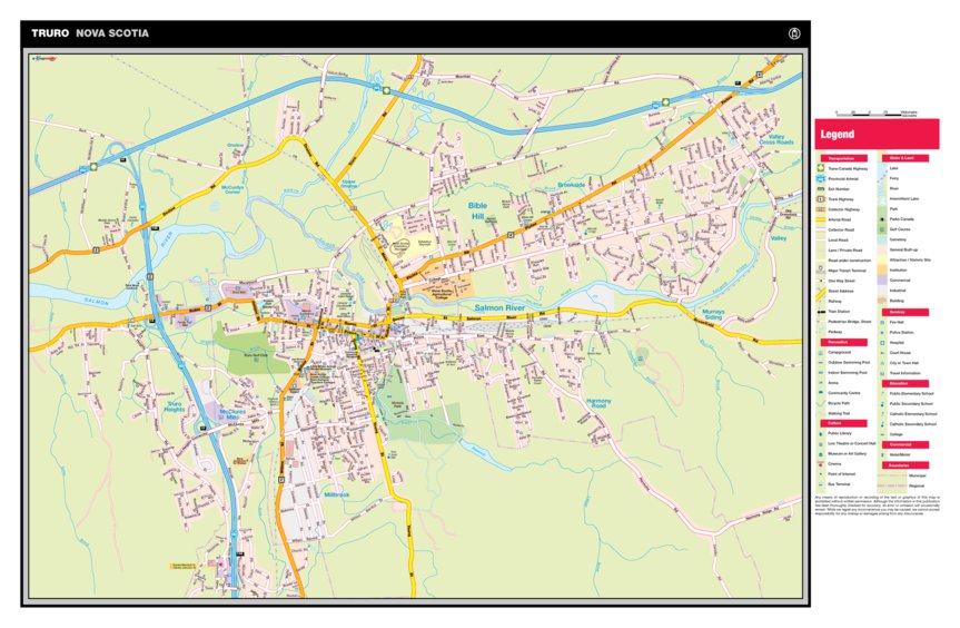 Truro, NS Map by Mapmobility Corp. | Avenza Maps