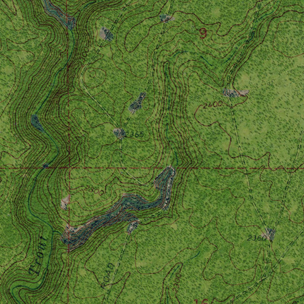 WA-Outlet Falls: GeoChange 1969-2011 Map by Western Michigan University ...