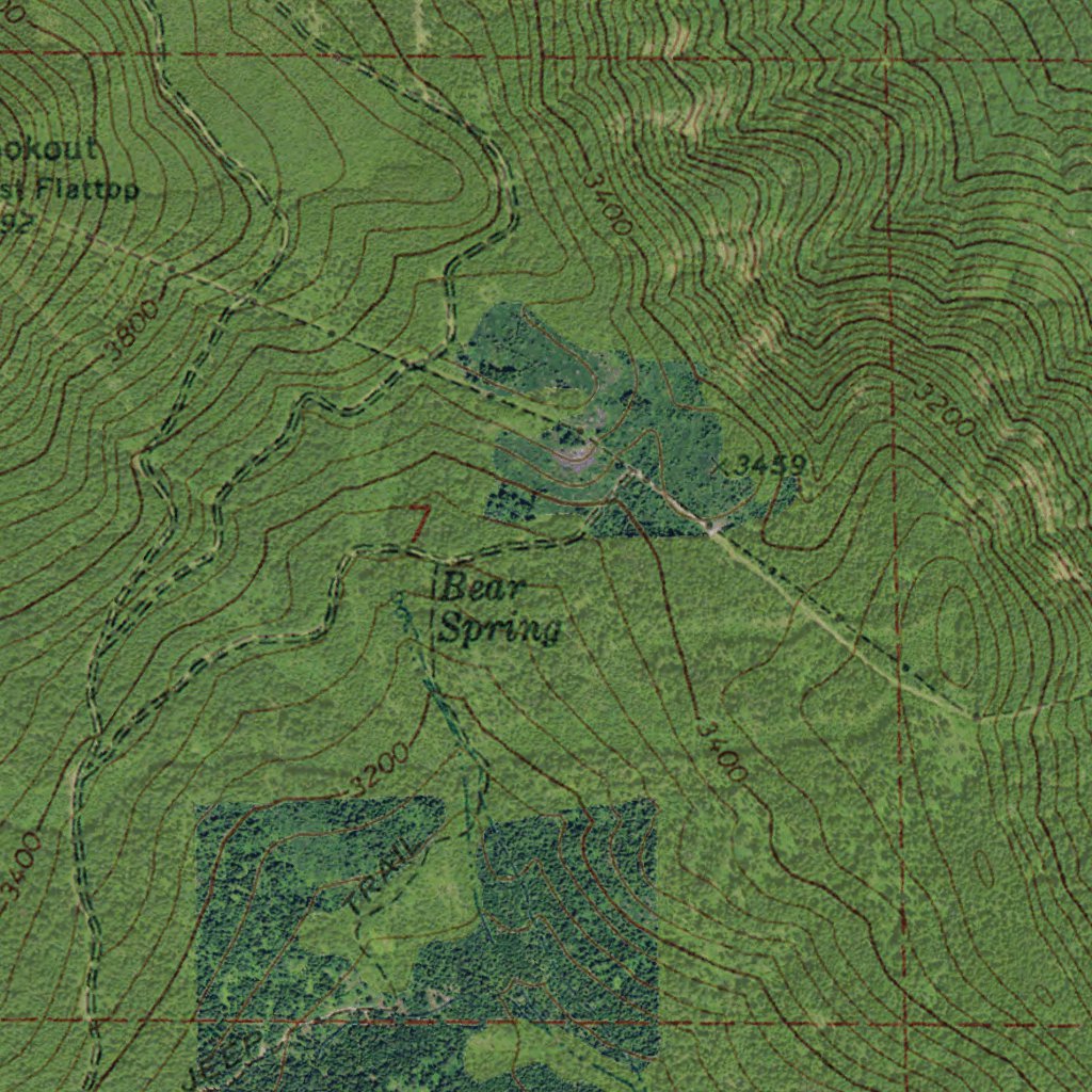 WA-Trout Lake: GeoChange 1969-2011 Map by Western Michigan University ...