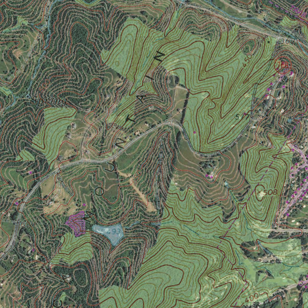 VA-MD-Leesburg: GeoChange 1964-2012 Map by Western Michigan University ...