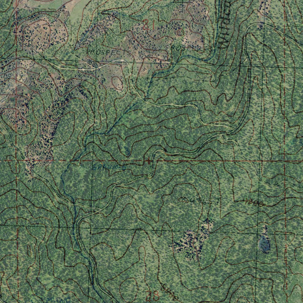 OR-Drake Butte: GeoChange 1984-2012 Map by Western Michigan University ...