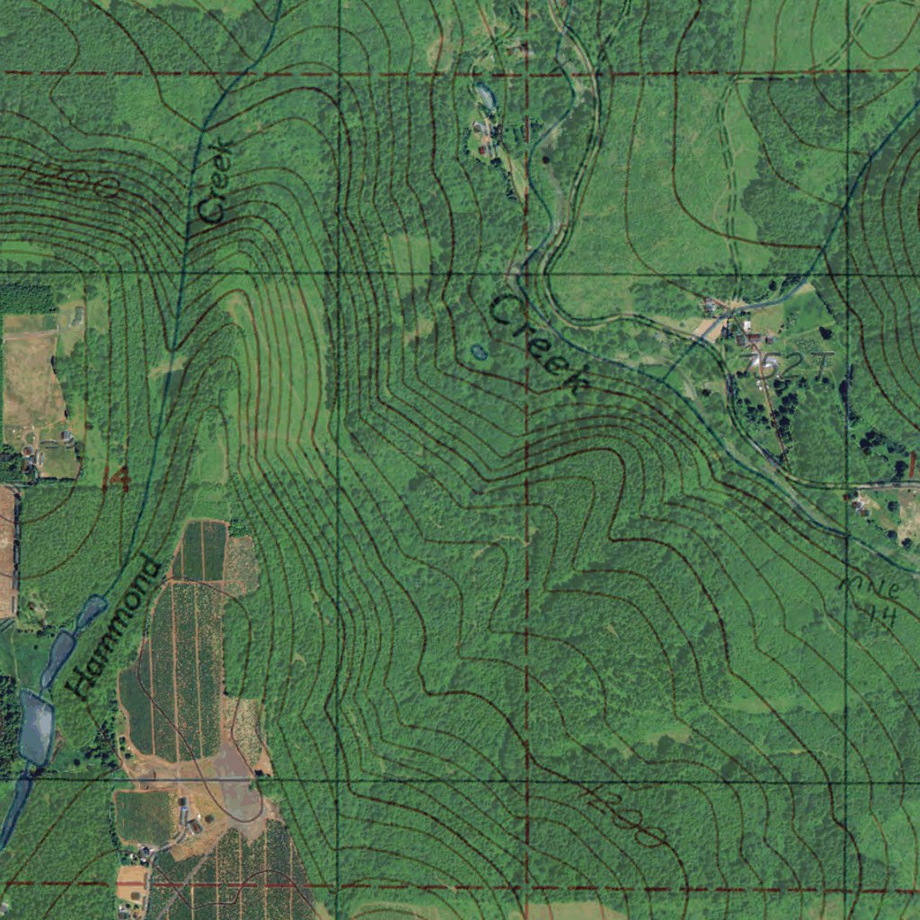 OR-Drake Crossing: GeoChange 1982-2012 Map by Western Michigan ...