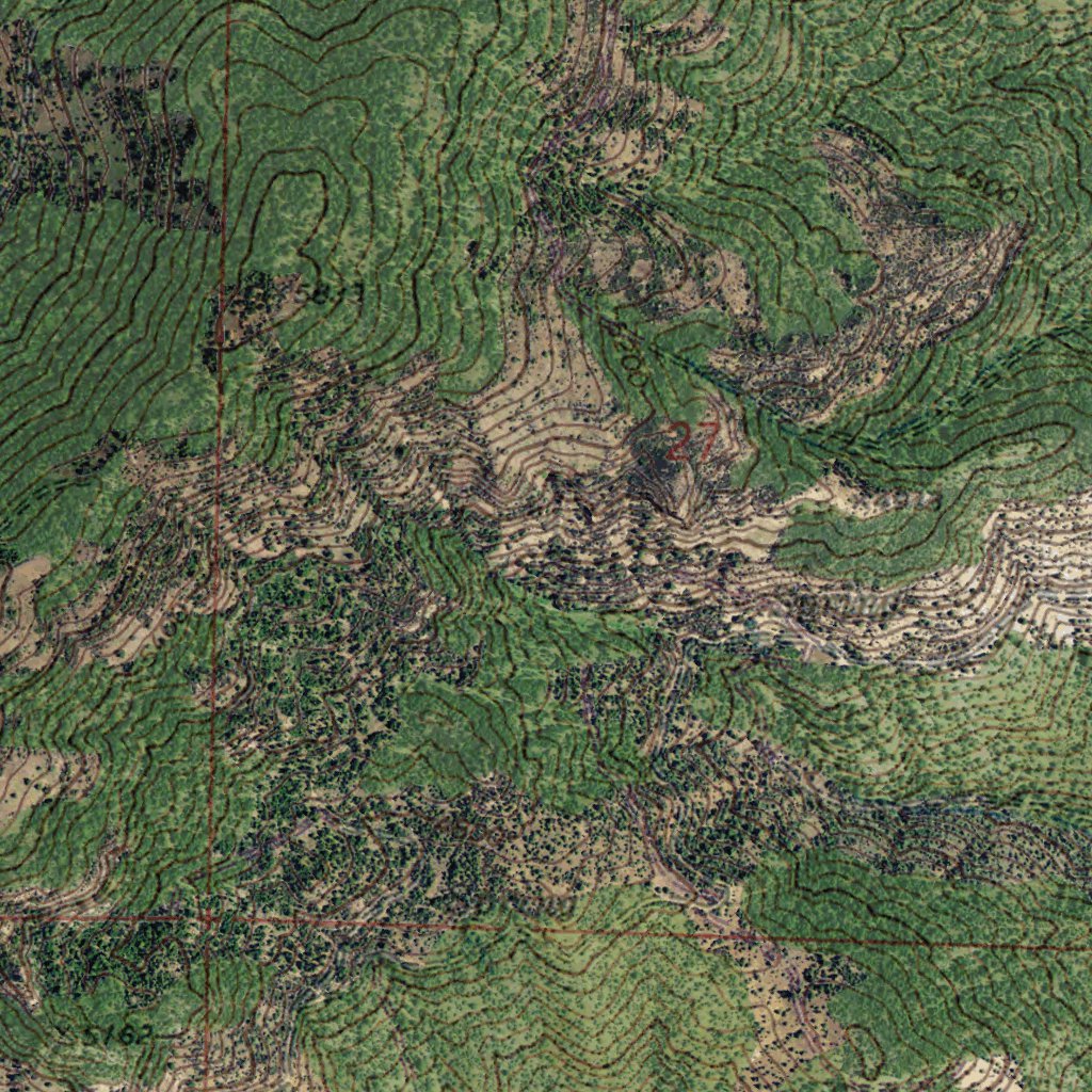 OR-Stephenson Mtn: GeoChange 1967-2012 Map by Western Michigan ...
