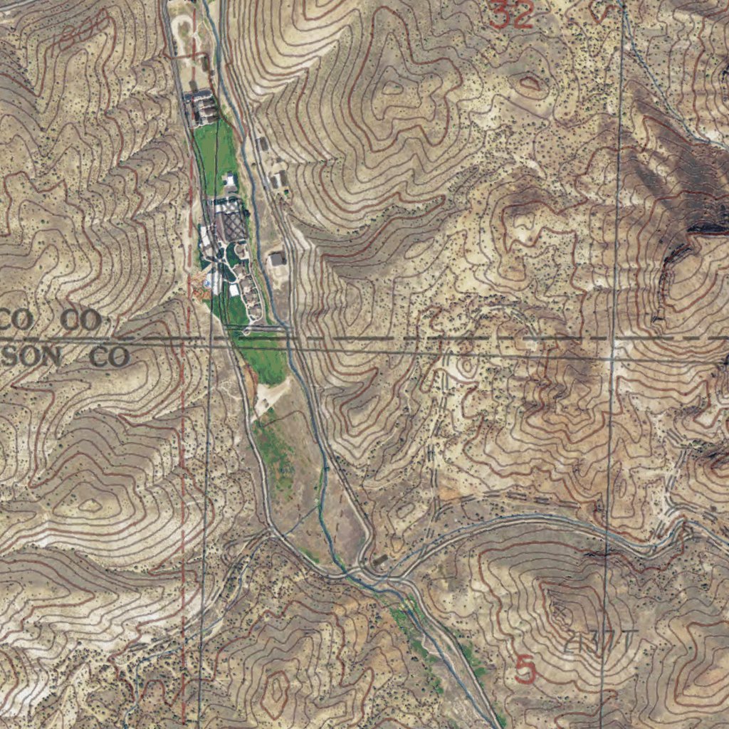 OR-Muddy Ranch: GeoChange 1985-2012 Map by Western Michigan University ...