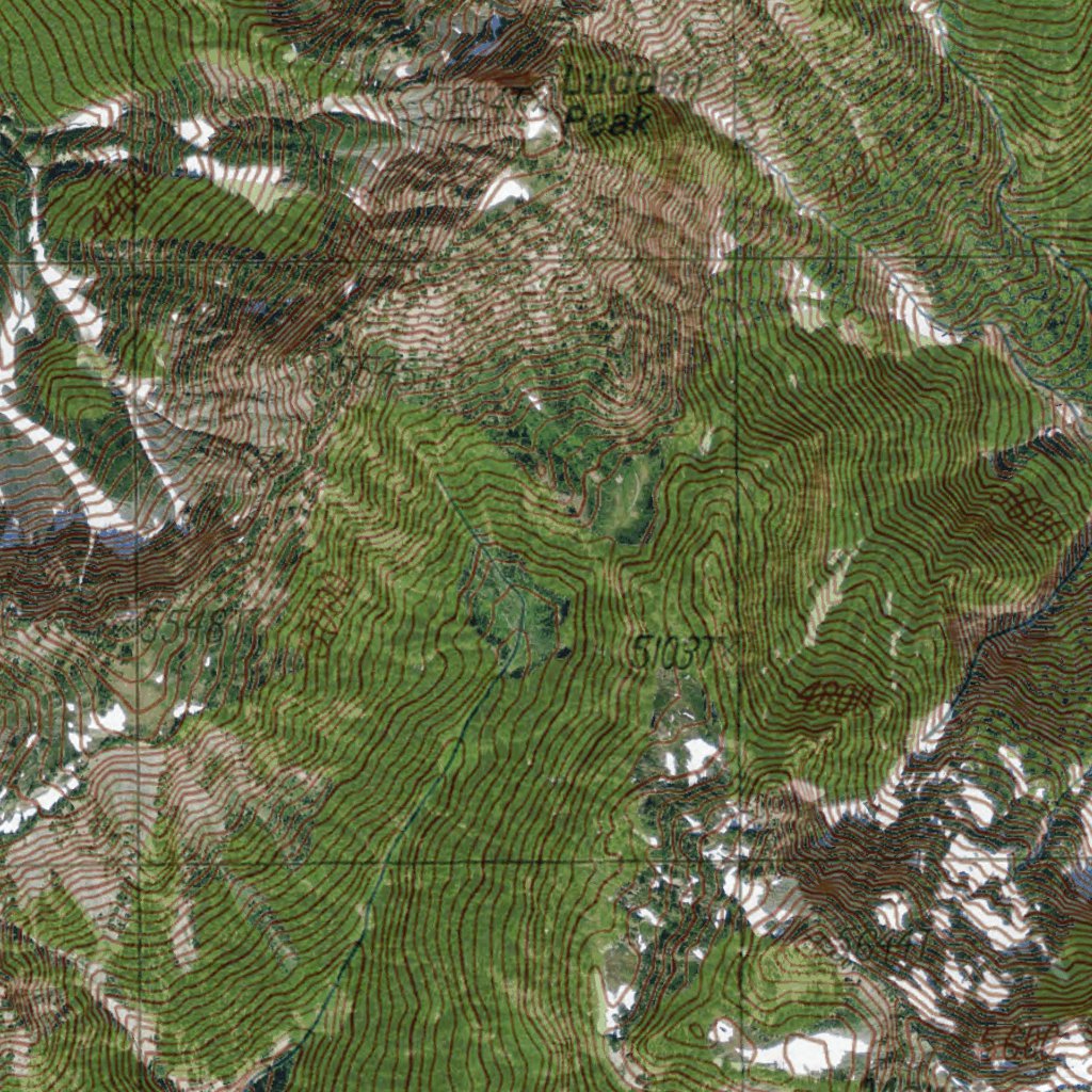 WA-Mount Queets: GeoChange 1987-2011 Map by Western Michigan University ...