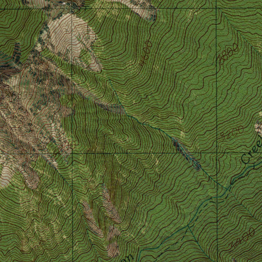 WA-Maiden Peak: GeoChange 1987-2011 Map by Western Michigan University ...
