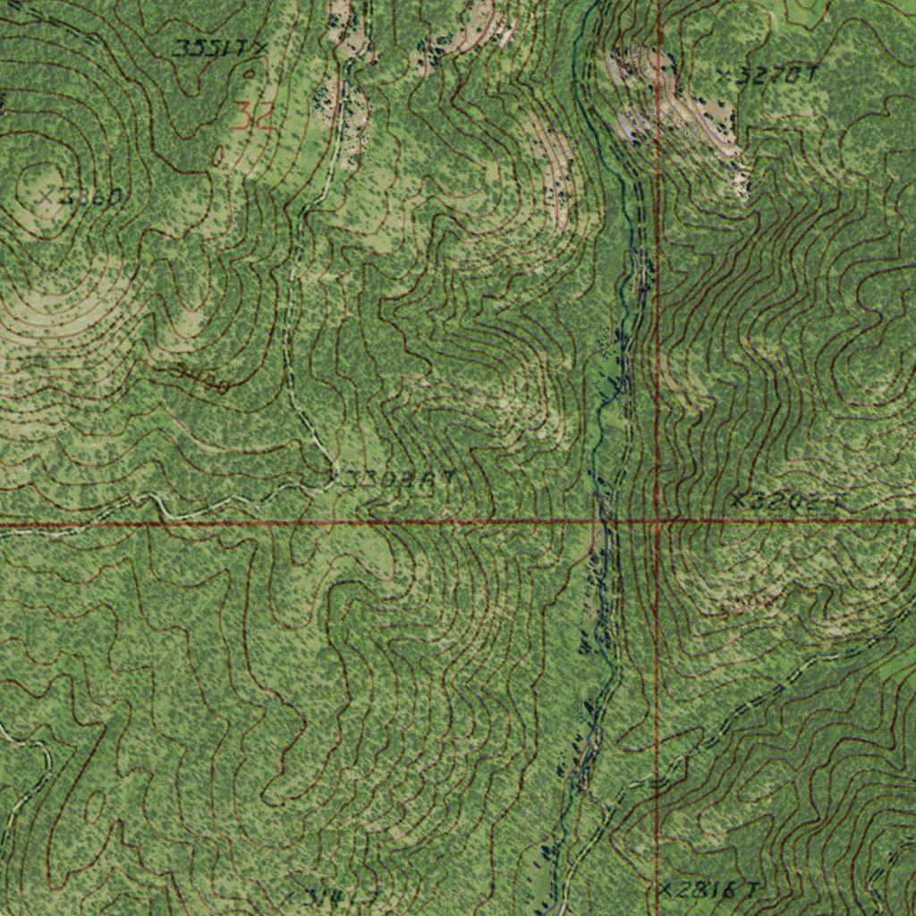 WA-Nespelem NE: GeoChange 1983-2011 Map by Western Michigan University ...