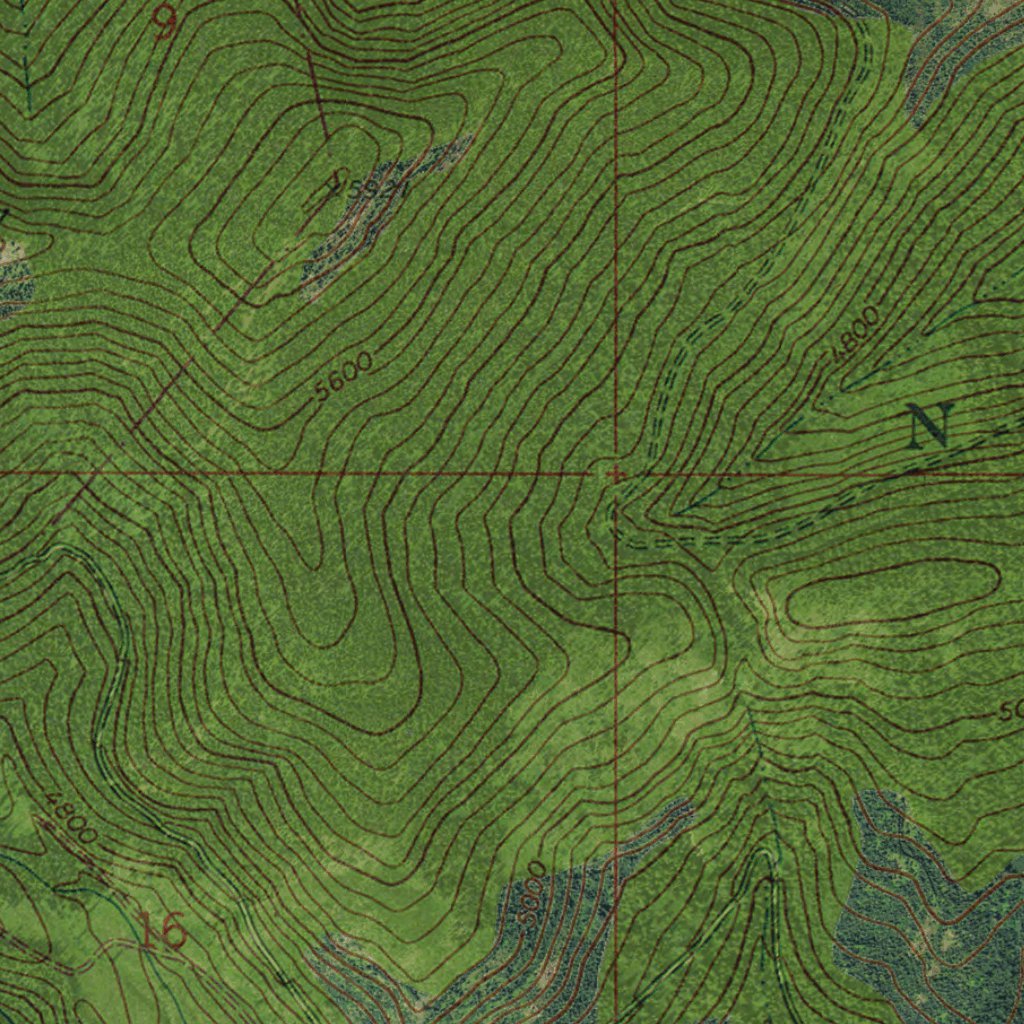 WA-ID-Helmer Mountain: GeoChange 1967-2011 Map by Western Michigan ...