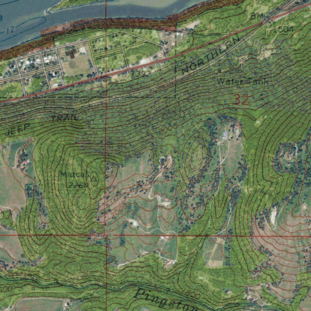 WA-Marcus: GeoChange 1965-2011 Map by Western Michigan University ...