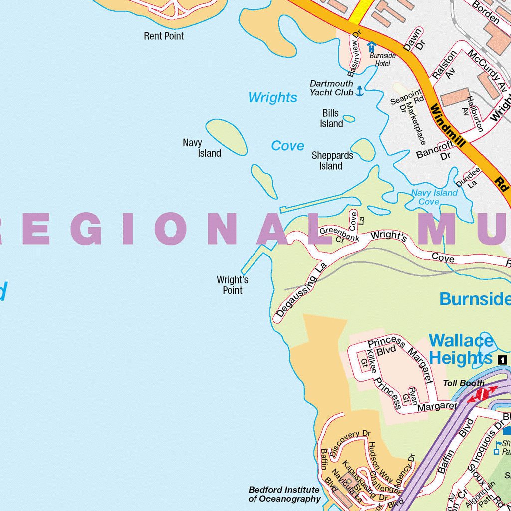 Halifax and Area, NS Map by Mapmobility Corp. | Avenza Maps
