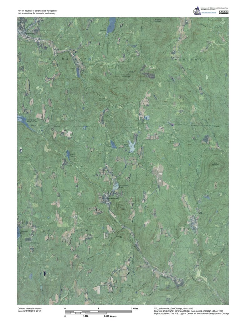 VT-Jacksonville: GeoChange 1981-2012 Map by Western Michigan University ...
