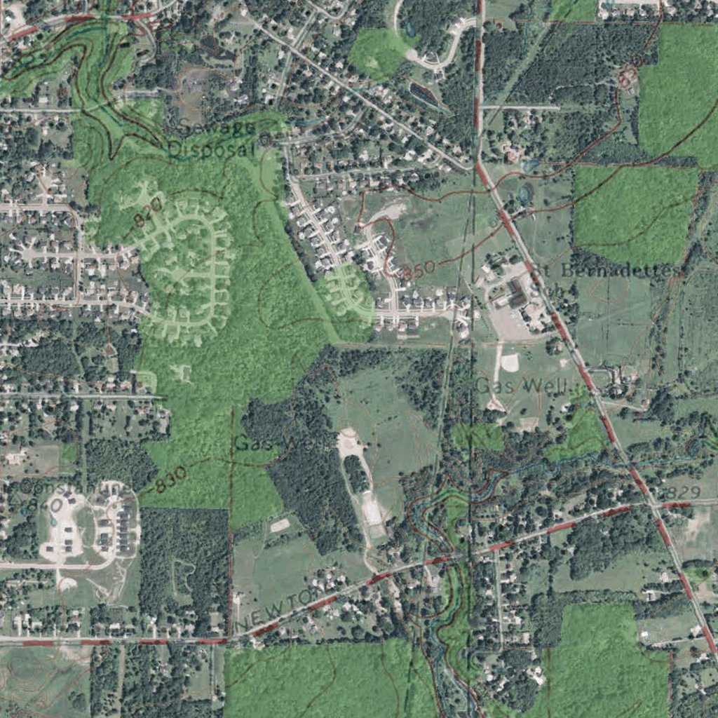 NY-Hamburg: GeoChange 1942-2011 Map by Western Michigan University ...