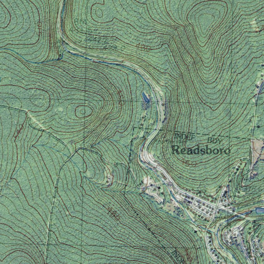 VT-Readsboro: GeoChange 1981-2012 Map by Western Michigan University ...