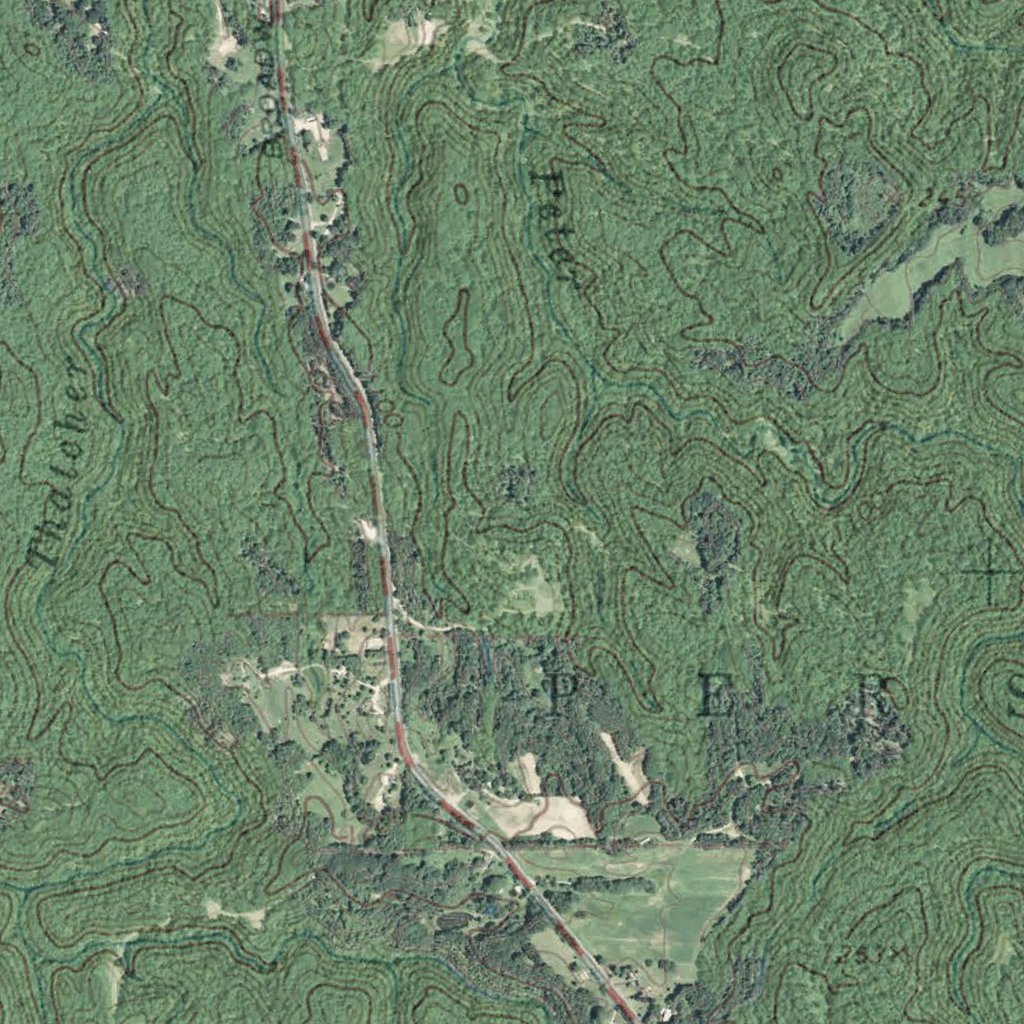 NY-Gowanda: GeoChange 1962-2011 Map by Western Michigan University ...