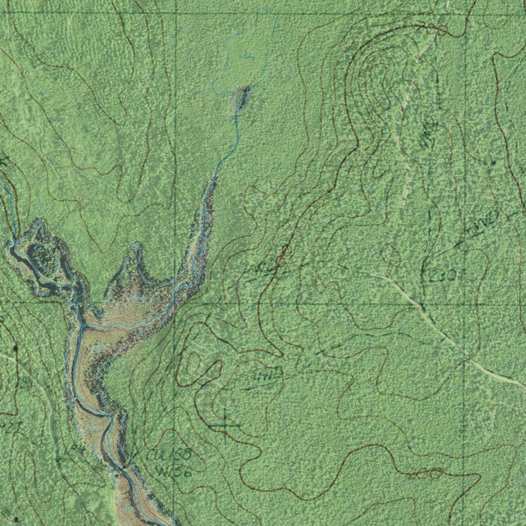ME-Otter Chain Ponds: GeoChange 1981-2011 Map by Western Michigan ...