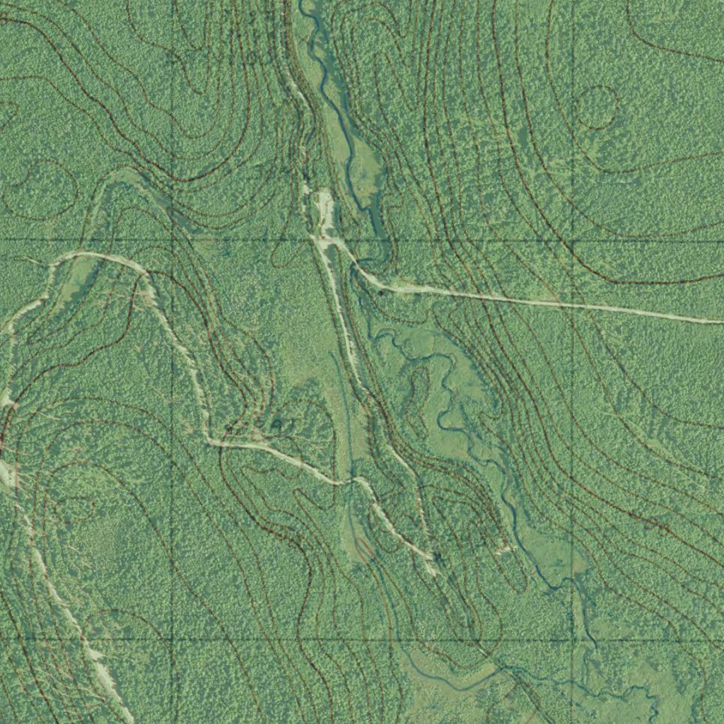 ME-Hardy Pond: GeoChange 1982-2009 Map by Western Michigan University ...