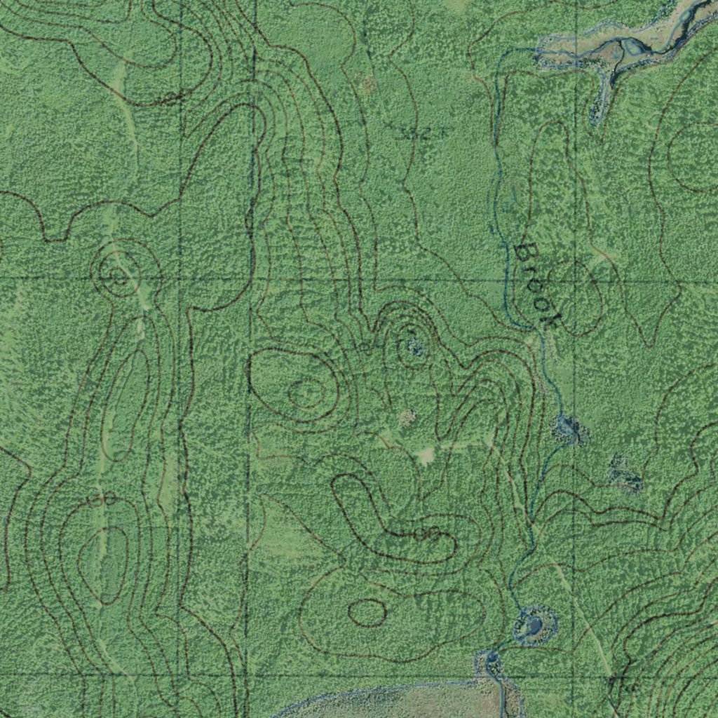 ME-East Millinocket: GeoChange 1984-2011 Map by Western Michigan ...