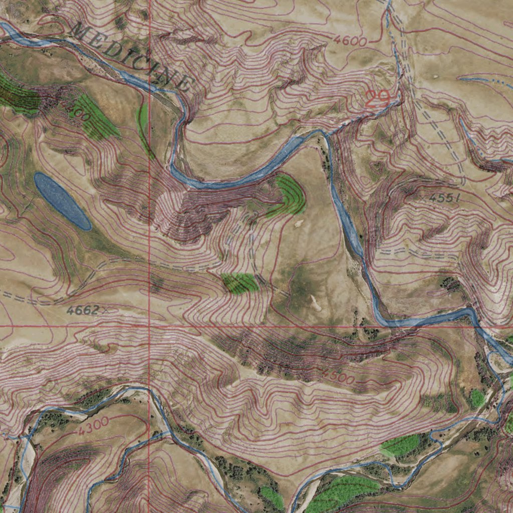MT-Big Rock: GeoChange 1966-2011 Map by Western Michigan University ...