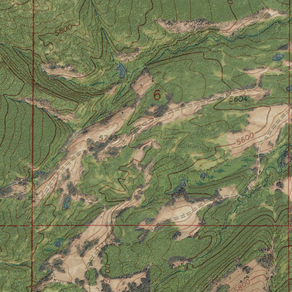MT-Fox Creek: GeoChange 1966-2011 Map by Western Michigan University ...