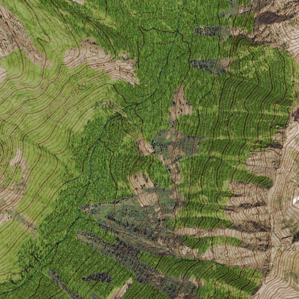 MT-Camas Ridge East: GeoChange 1966-2011 Map by Western Michigan ...