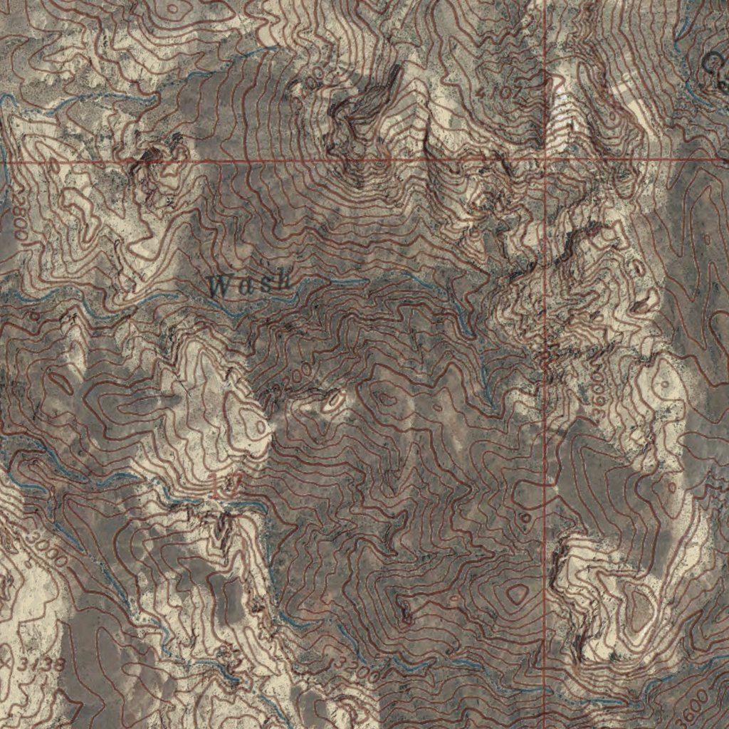 AZ-Burns Spring: GeoChange 1965-2010 Map by Western Michigan University ...