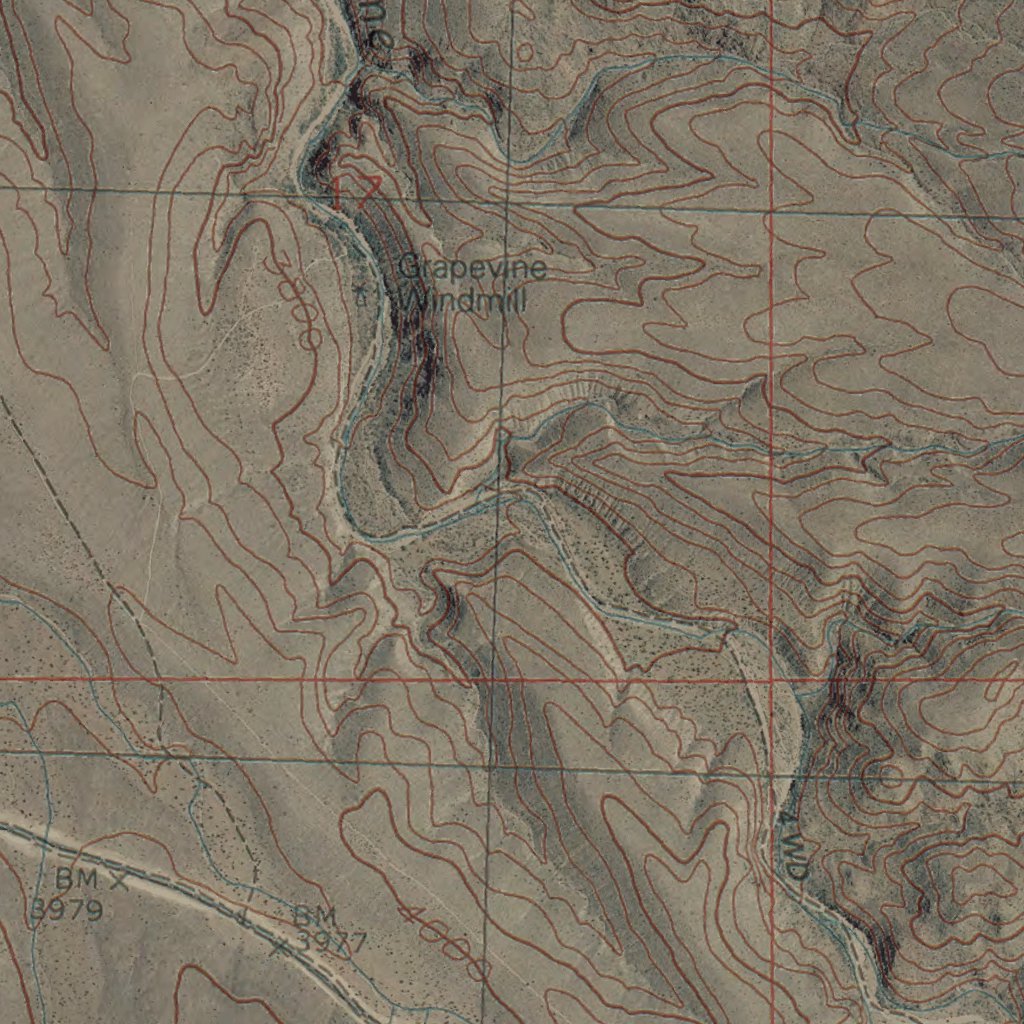 AZ-Meadview South: GeoChange 1986-2010 Map by Western Michigan ...