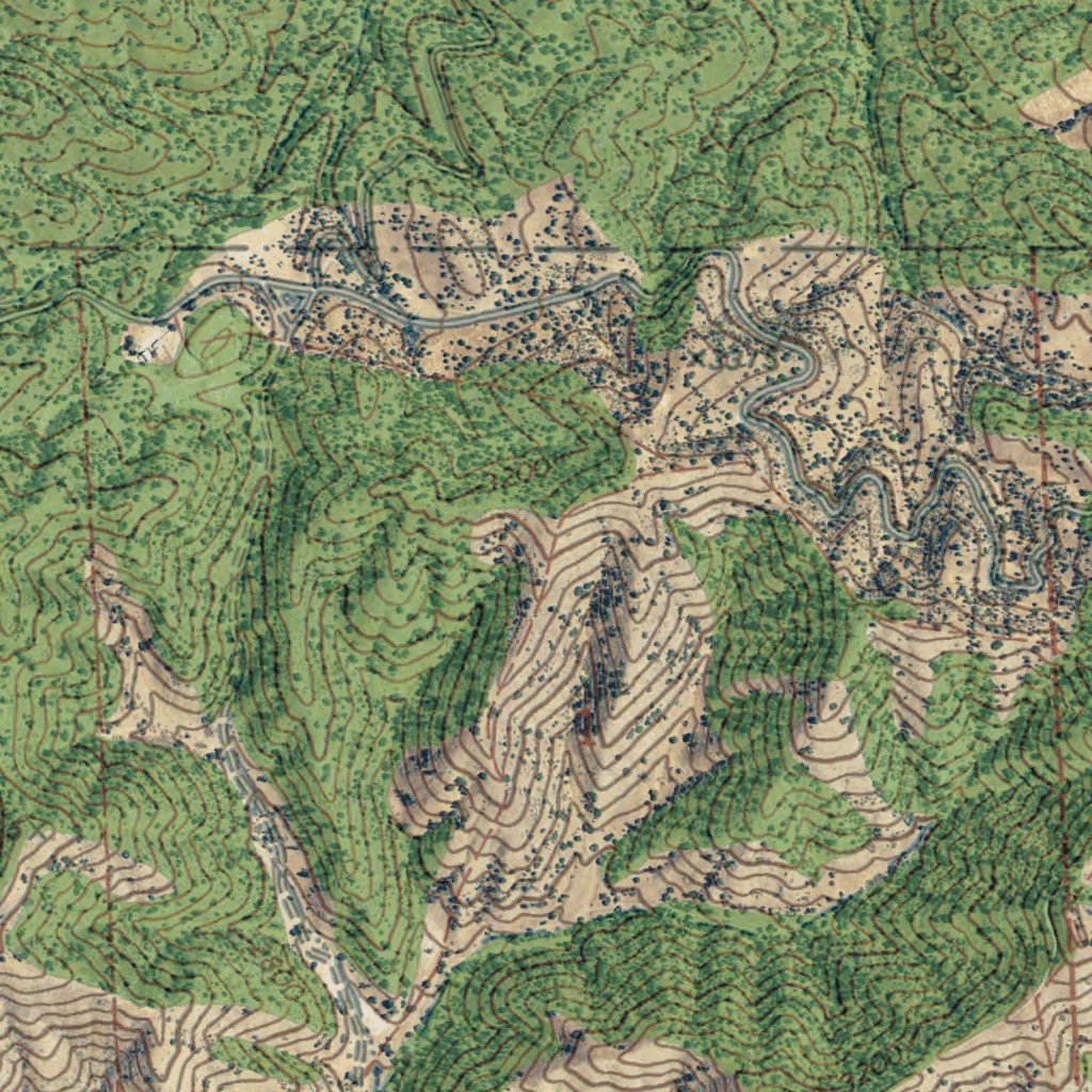 CA-Mt Adelaide: GeoChange 1970-2012 Map by Western Michigan University ...