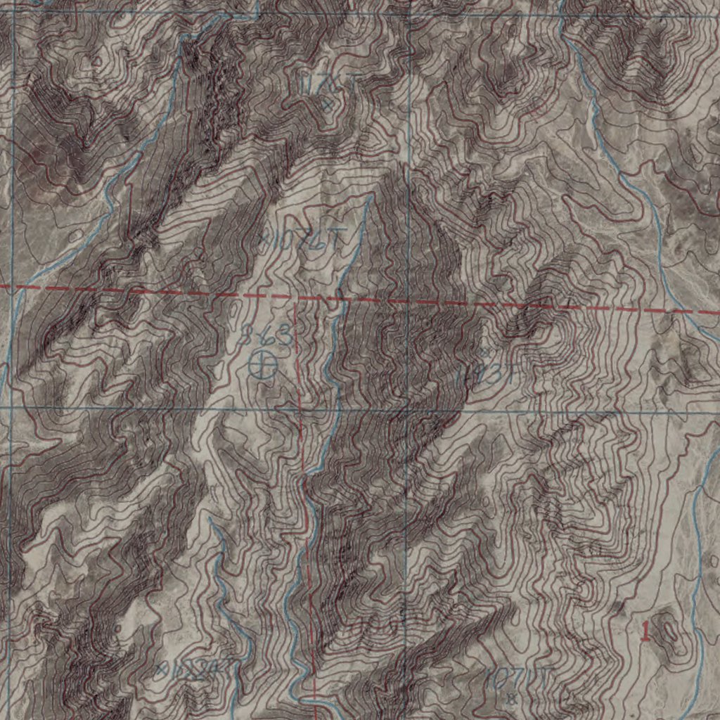 NV-Specter Range SW: GeoChange 1980-2010 Map by Western Michigan ...