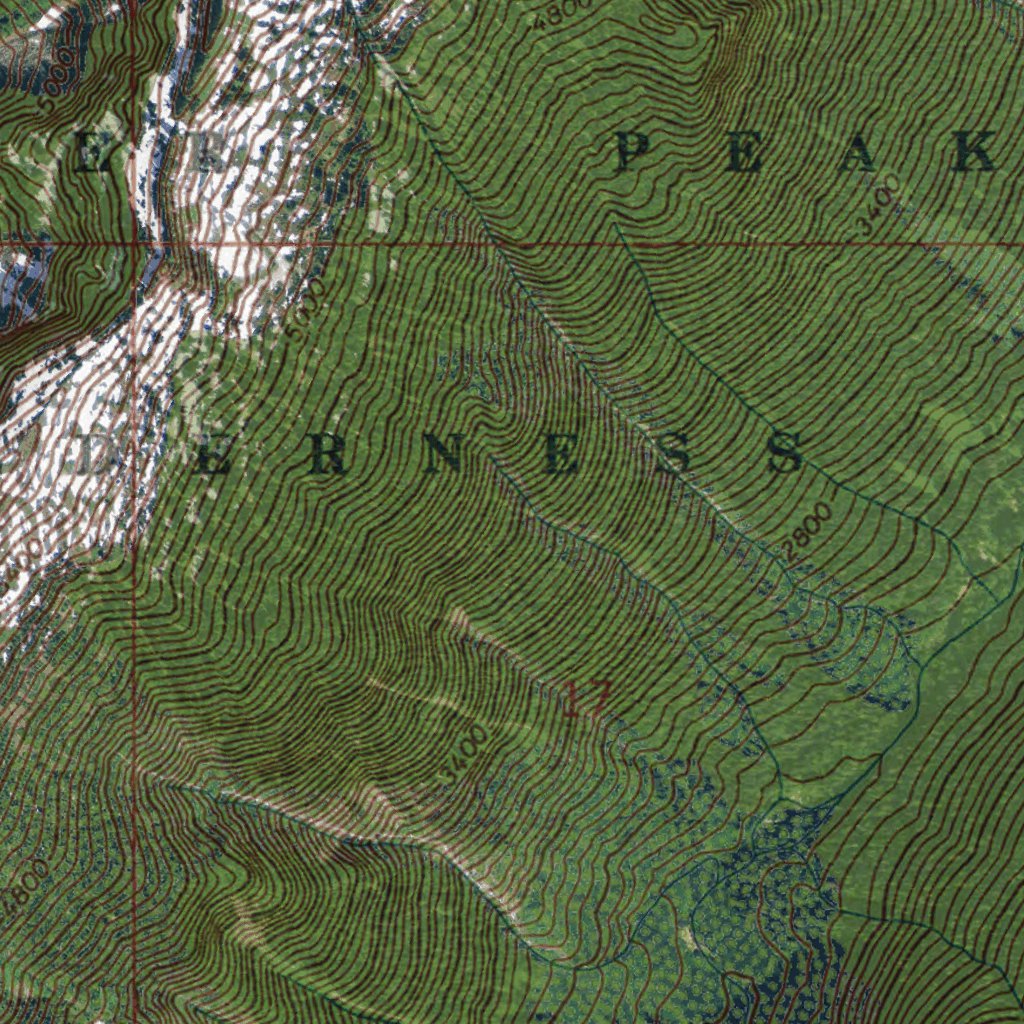 WA-Huckleberry Mountain: GeoChange 1963-2011 Map by Western Michigan ...