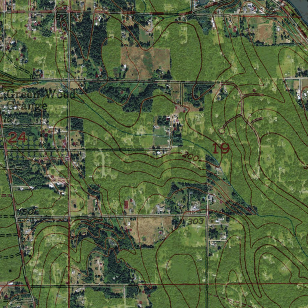 WA-Stanwood: GeoChange 1954-2011 Map by Western Michigan University ...