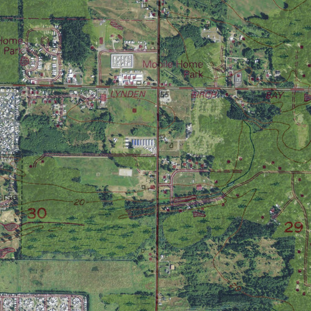 WA-Blaine: GeoChange 1949-2011 Map by Western Michigan University ...