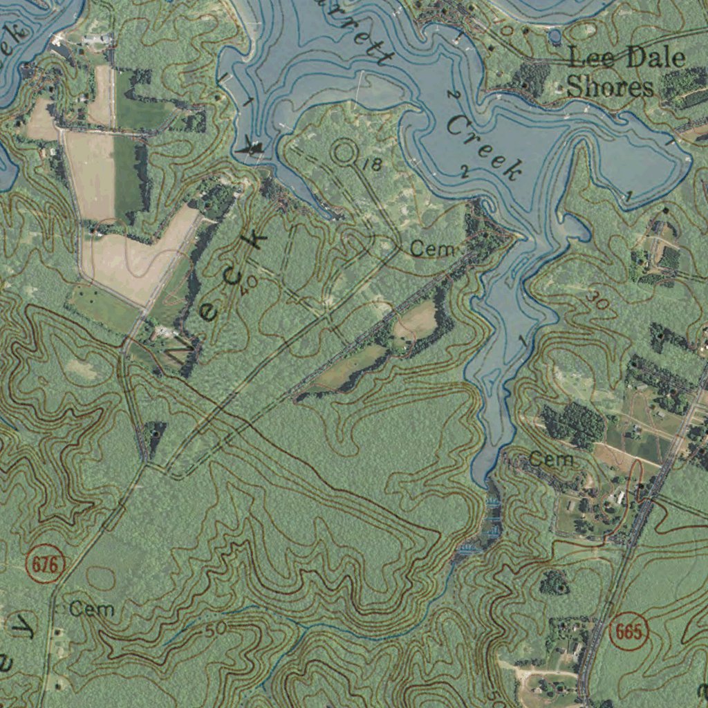 VA-Reedville: GeoChange 1967-2012 Map by Western Michigan University ...