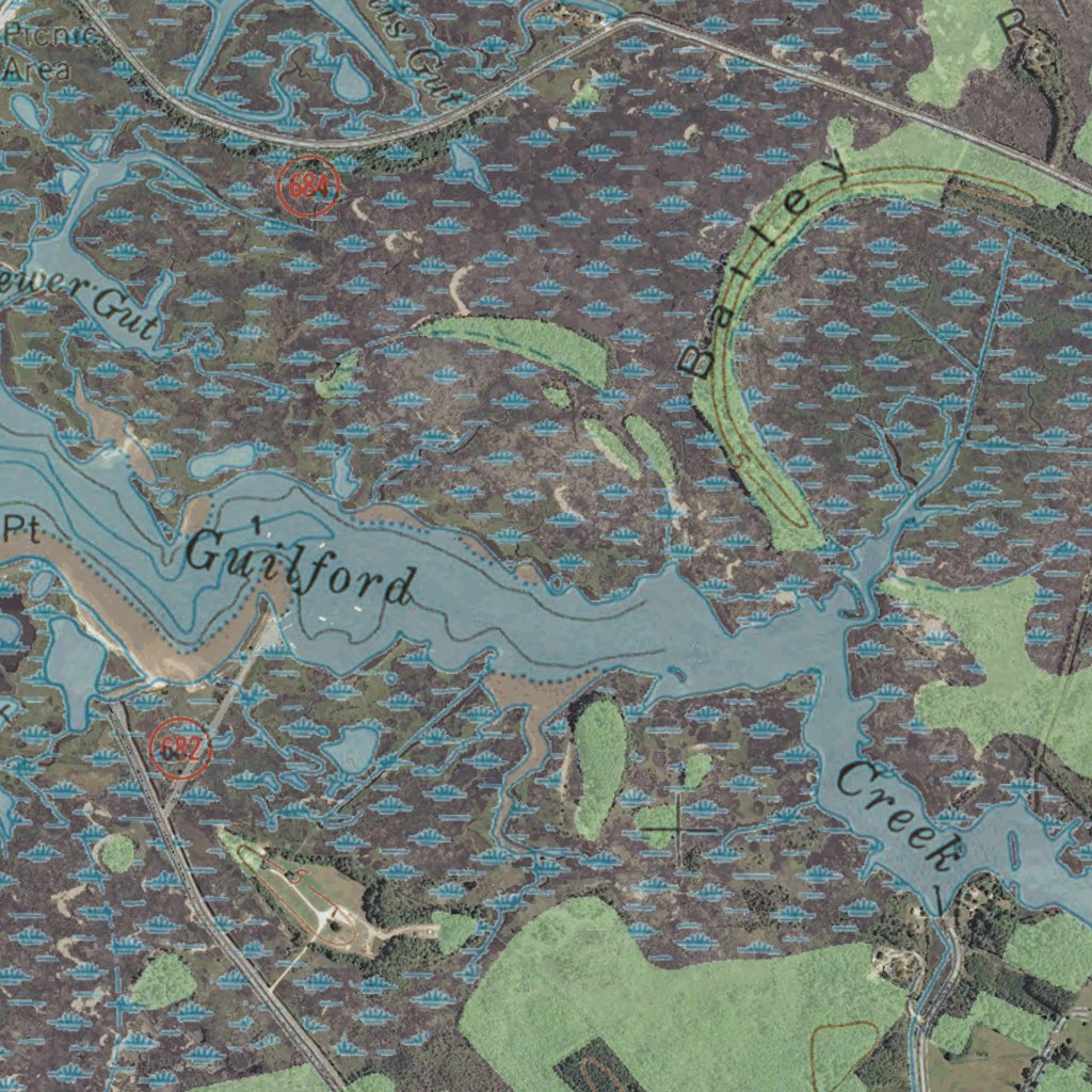 VA-Parksley: GeoChange 1967-2012 Map by Western Michigan University ...