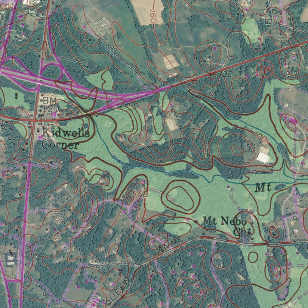 MD-Bowie: GeoChange 1943-2012 Map by Western Michigan University ...