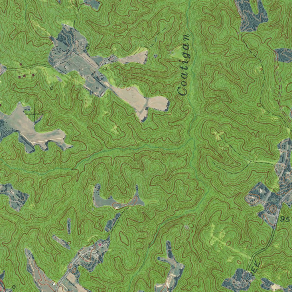 MD-Mechanicsville: GeoChange 1952-2012 Map by Western Michigan ...