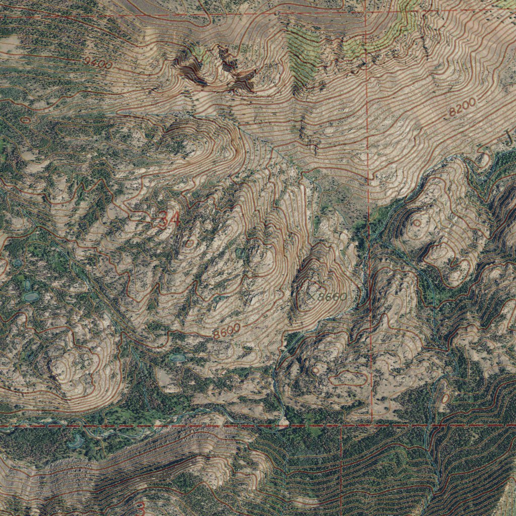 WY-SIMPSON LAKE: GeoChange 1973-2012 Map by Western Michigan University ...