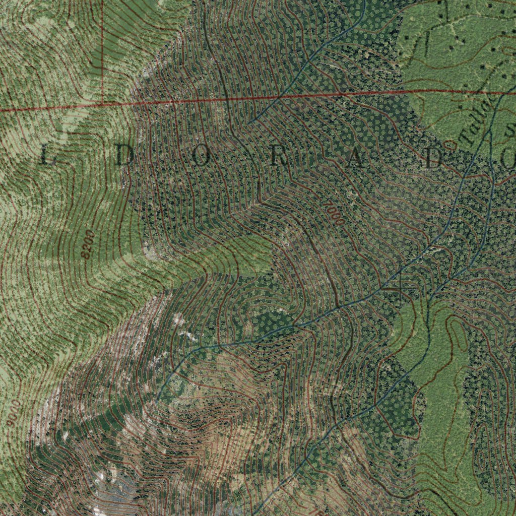 CA-NV Emerald Bay: GeoChange 1992-2012 Map by Western Michigan ...
