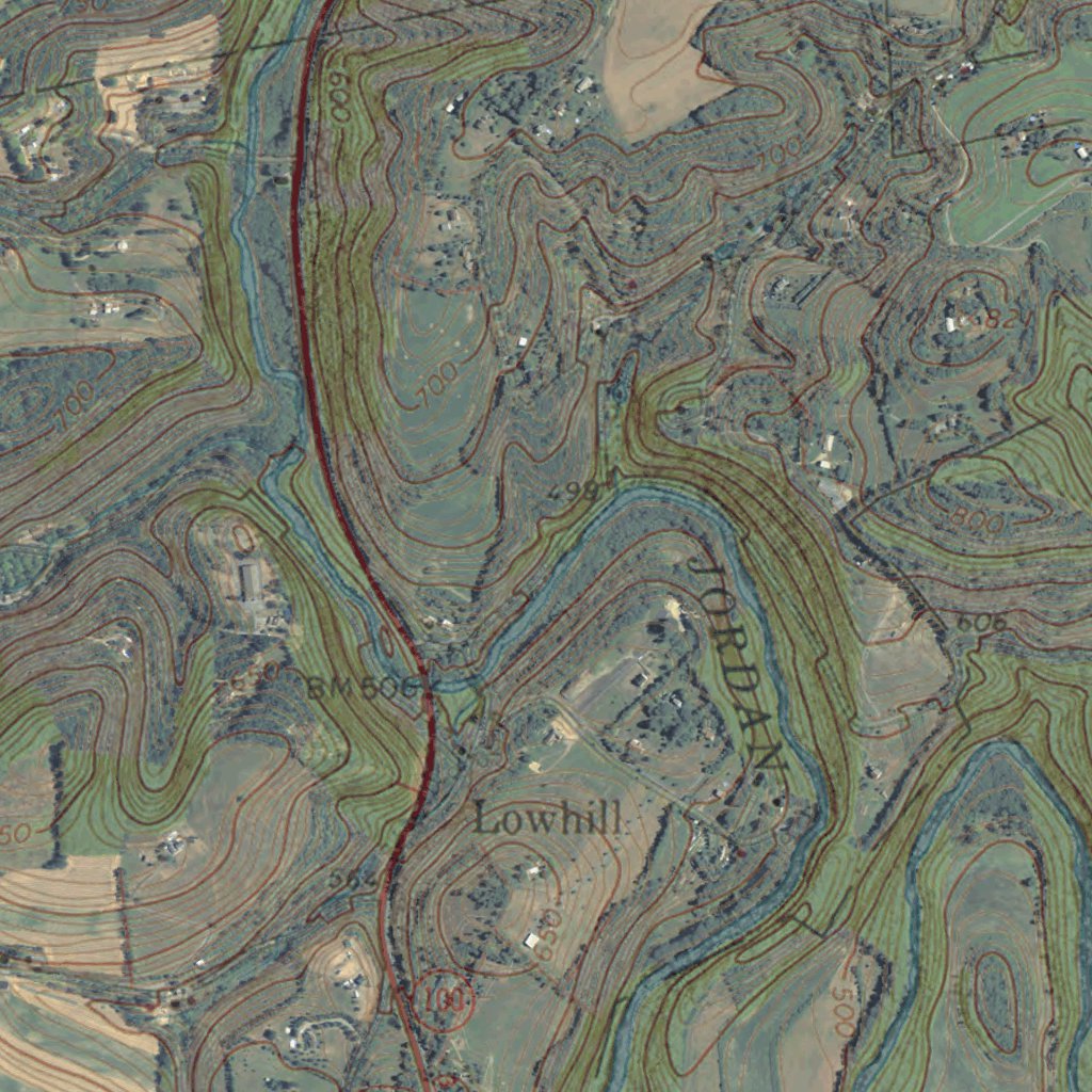PA-Slatedale: GeoChange 1962-2010 Map by Western Michigan University ...